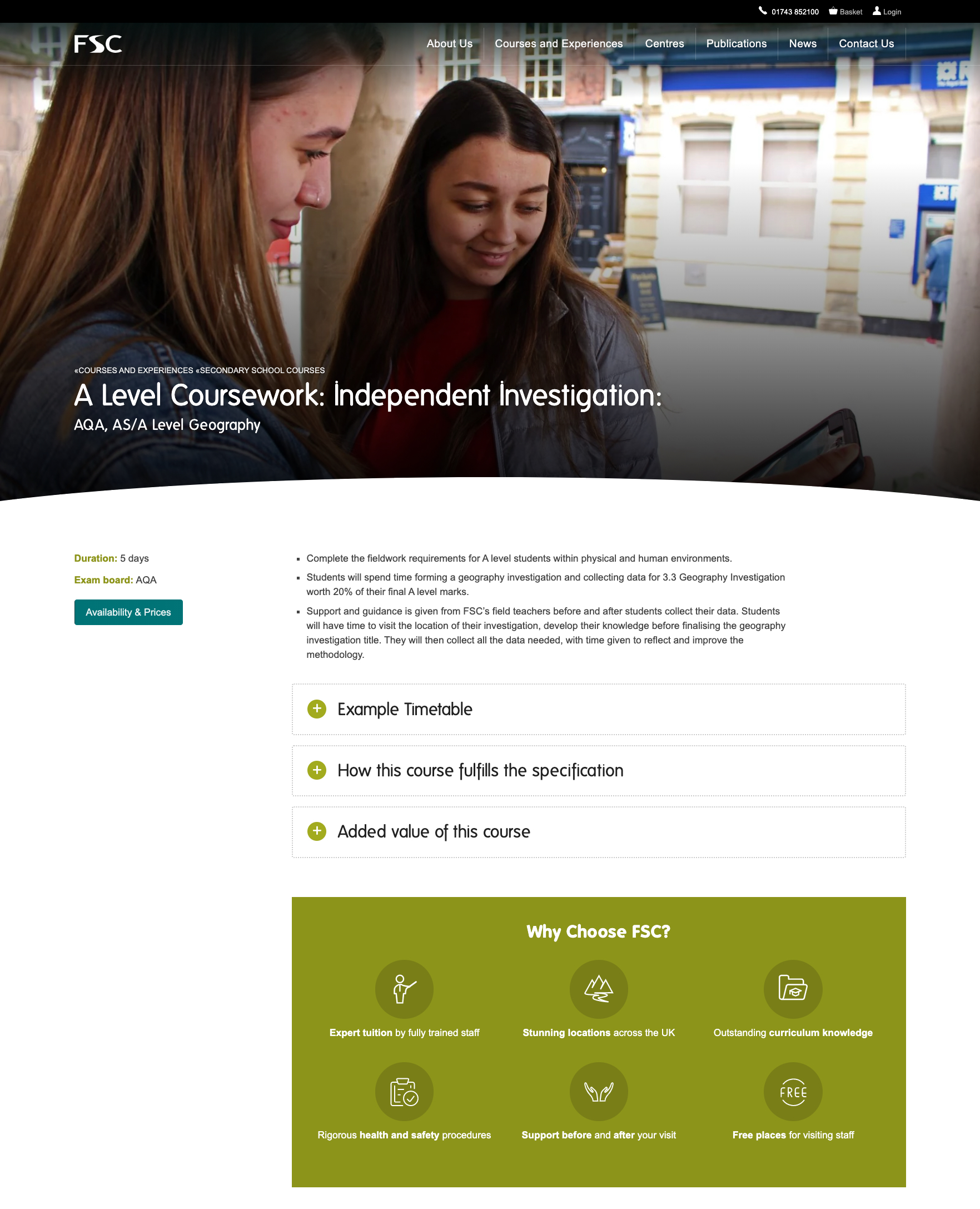 Field Studies Council - Headscape