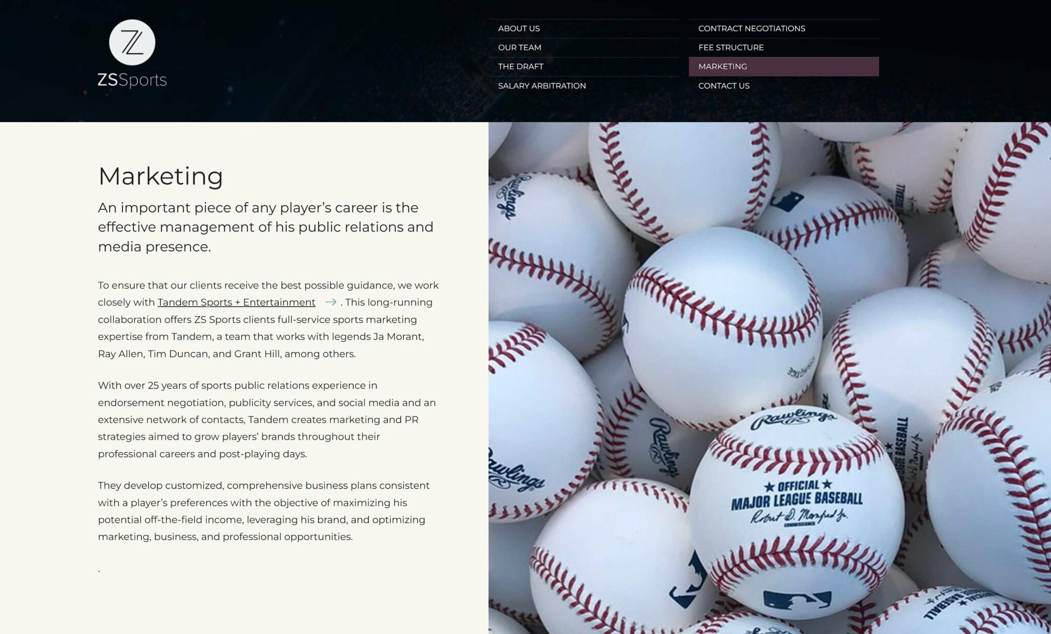 ZS Sports - Headscape